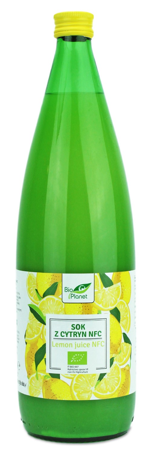 SOK Z CYTRYN NFC 100 % BIO 1 L - BIO PLANET - Eko Targ Mikołów